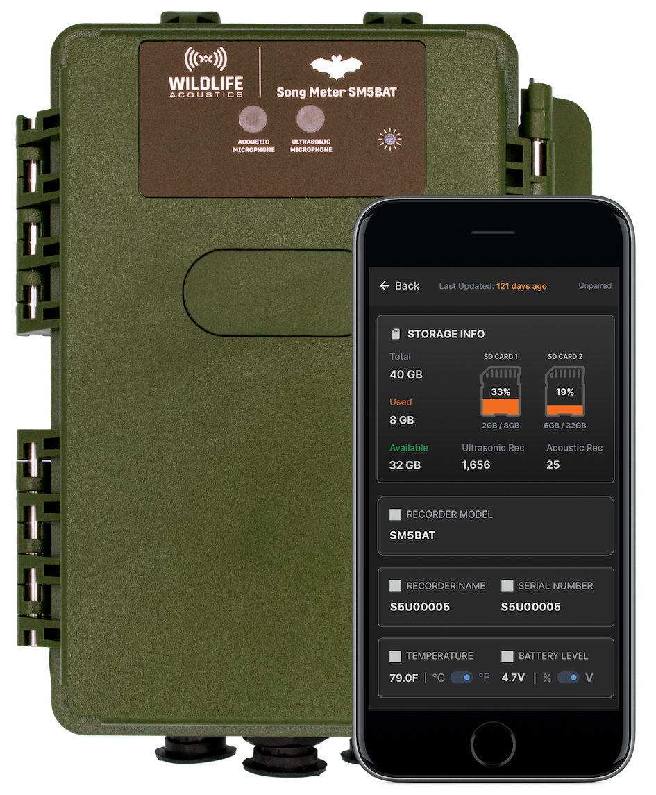 Song Meter® SM5BAT – Ecological Logistics